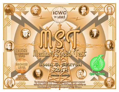 MST Contest - International CW Council